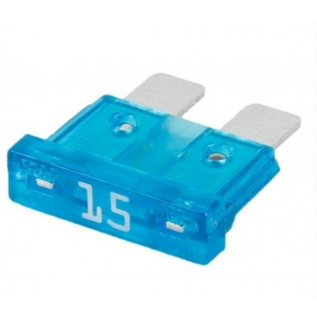 FUSIBLE PLANO AZUL 15 AMPERIOS