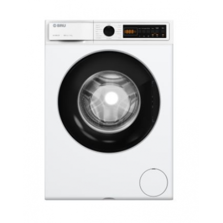 LAVADORA CARGA FRONTAL - BRU EL 71215 D, 7 KILOS, 15 PROGRAMAS, CLASE D, 1200 RPM, MOTOR AC ...