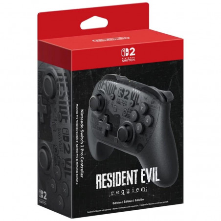 NINTENDO Pro CONTROLLER RESIDENT EVIL REQUIEM EDITION- NINTENDO SWITCH ...