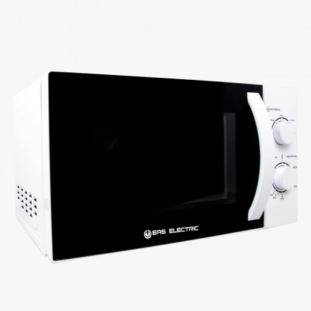 HORNO MICROONDAS BLANCO 20 LITROS CON GRILL 700 WATIOS ALTO 259 / ANCHO ...