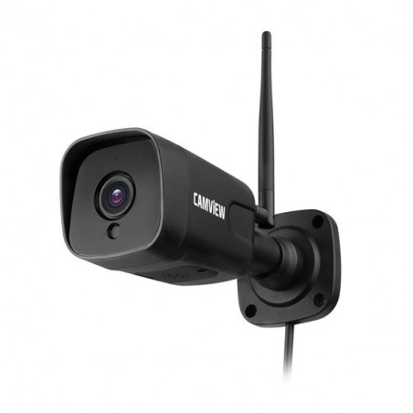 CAMARA IP TIPO BULLET 3.6MM 5MP | POE | WIFI | SD | NEGRA | CAMVIEW CV0226